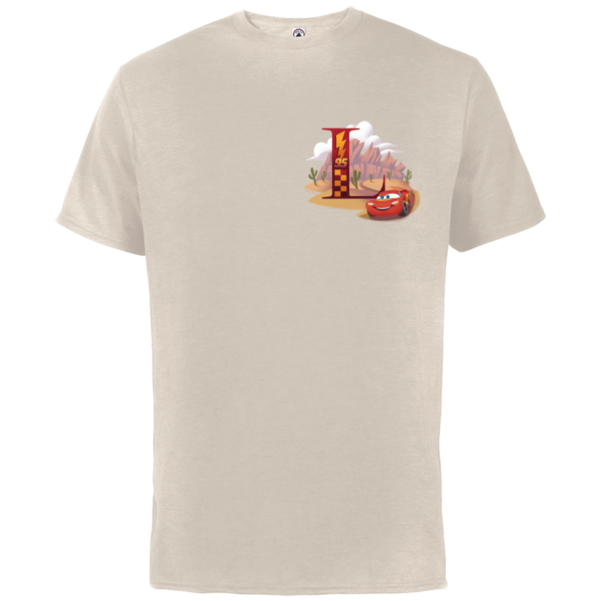 Disney & Pixar Alphabet Monogram Letter L Lightning McQueen - Short ...