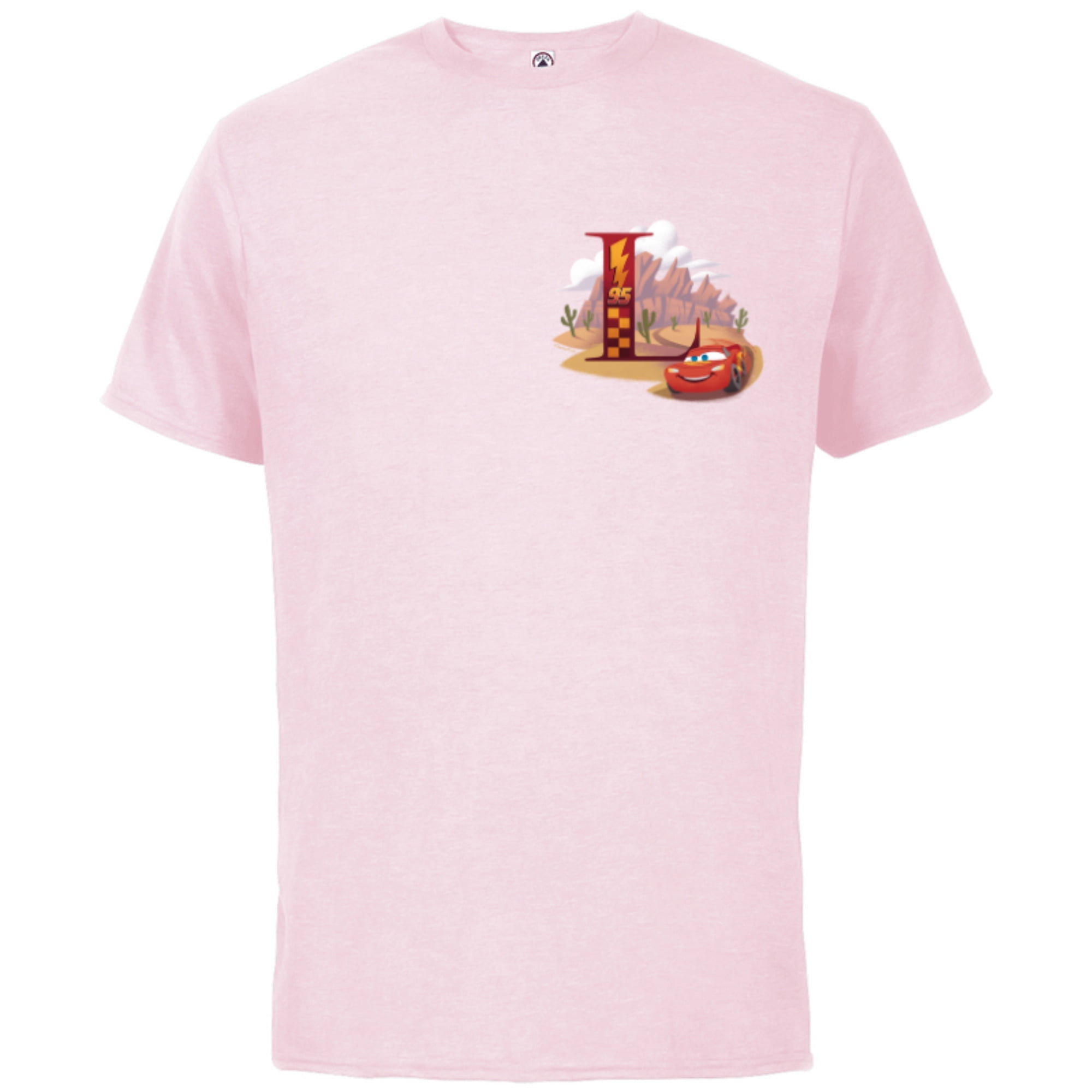 Disney & Pixar Alphabet Monogram Letter L Lightning McQueen - Short ...