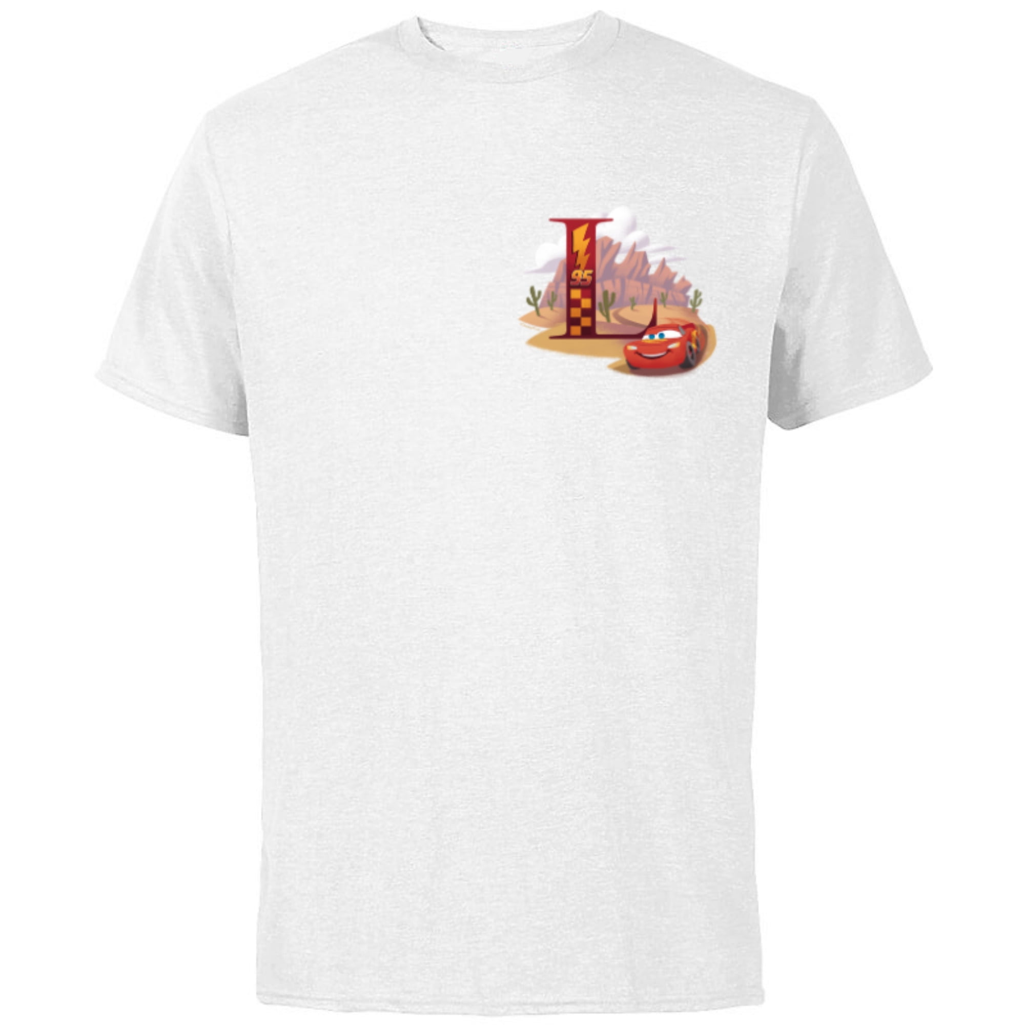 Disney & Pixar Alphabet Monogram Letter L Lightning McQueen - Short ...