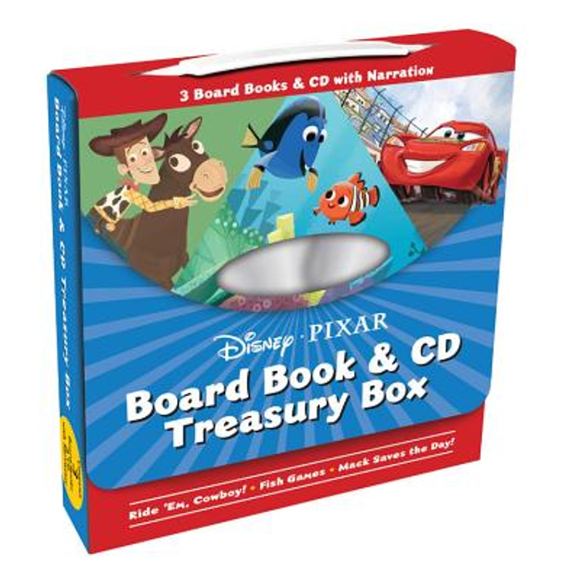 Pre-Owned Disney Pixar Board Book & CD Treasury Box [With Audio CD ...