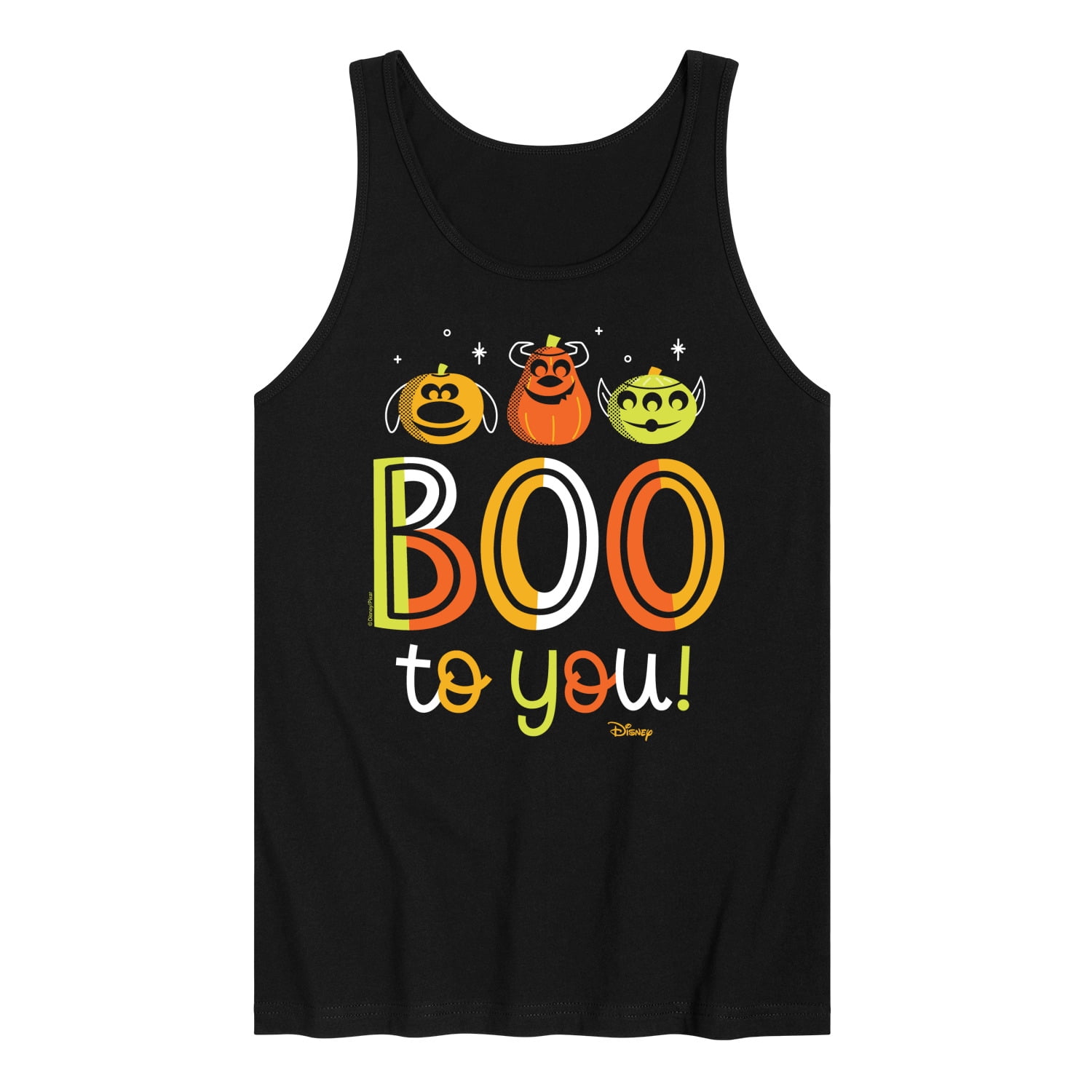 Disney Pixar - Boo To You - Men's Jersey Tank Top - Walmart.com