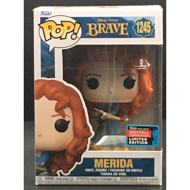 Disney Pixar Brave Merida NYCC (Official Sticker) Exclusive Funko Pop ...