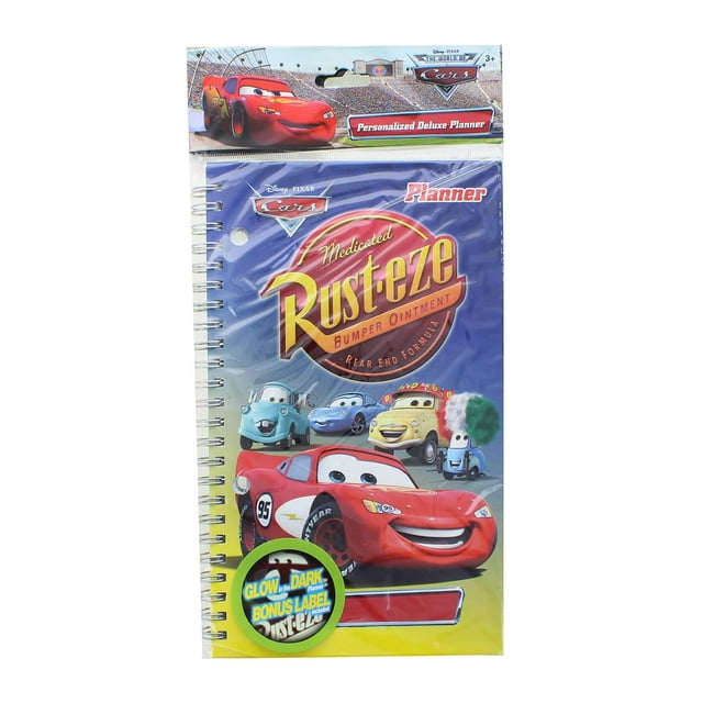 Disney/Pixar CARS Personalized Deluxe Planner - Walmart.com