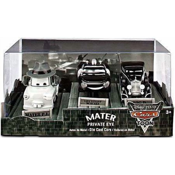 Disney / Pixar Cars 1:43 Multi-Packs Mater Private Eye Diecast Car Set ...