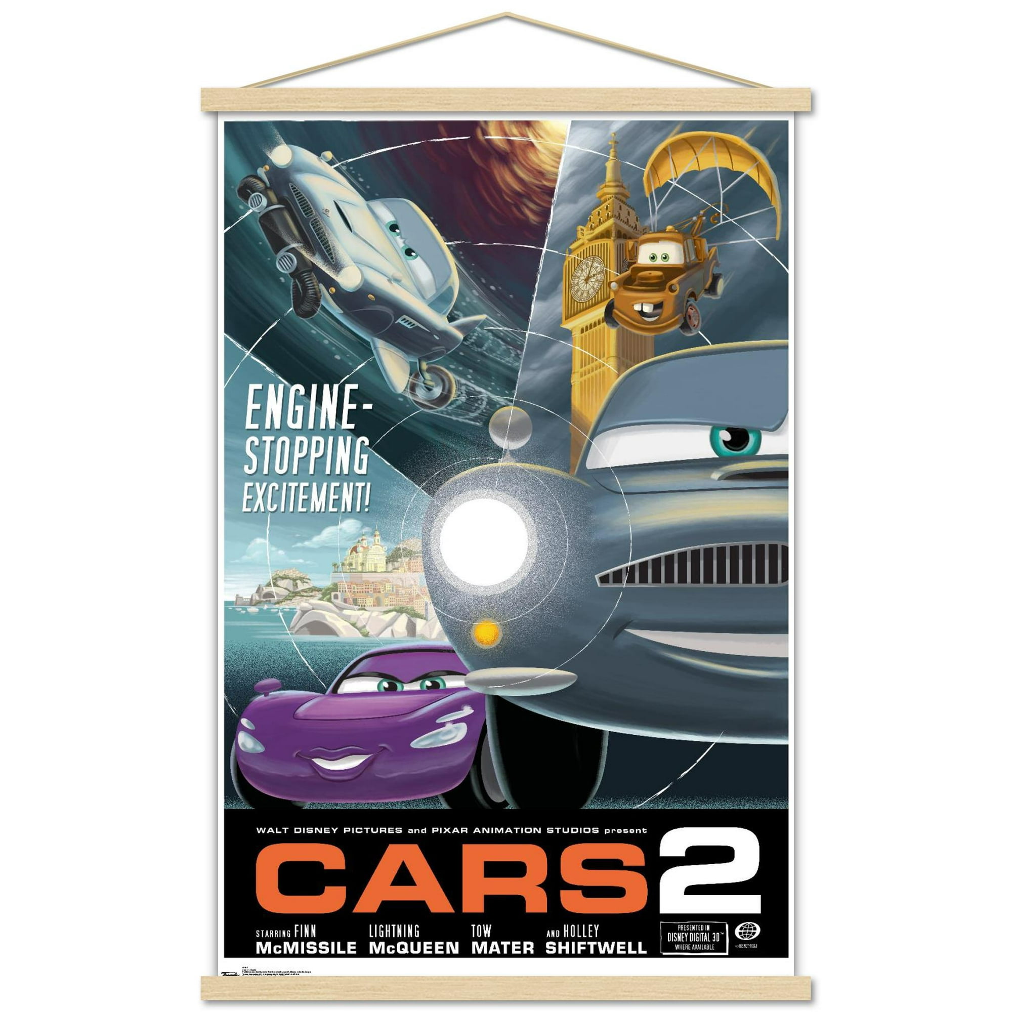 Cars 2 Character Poster