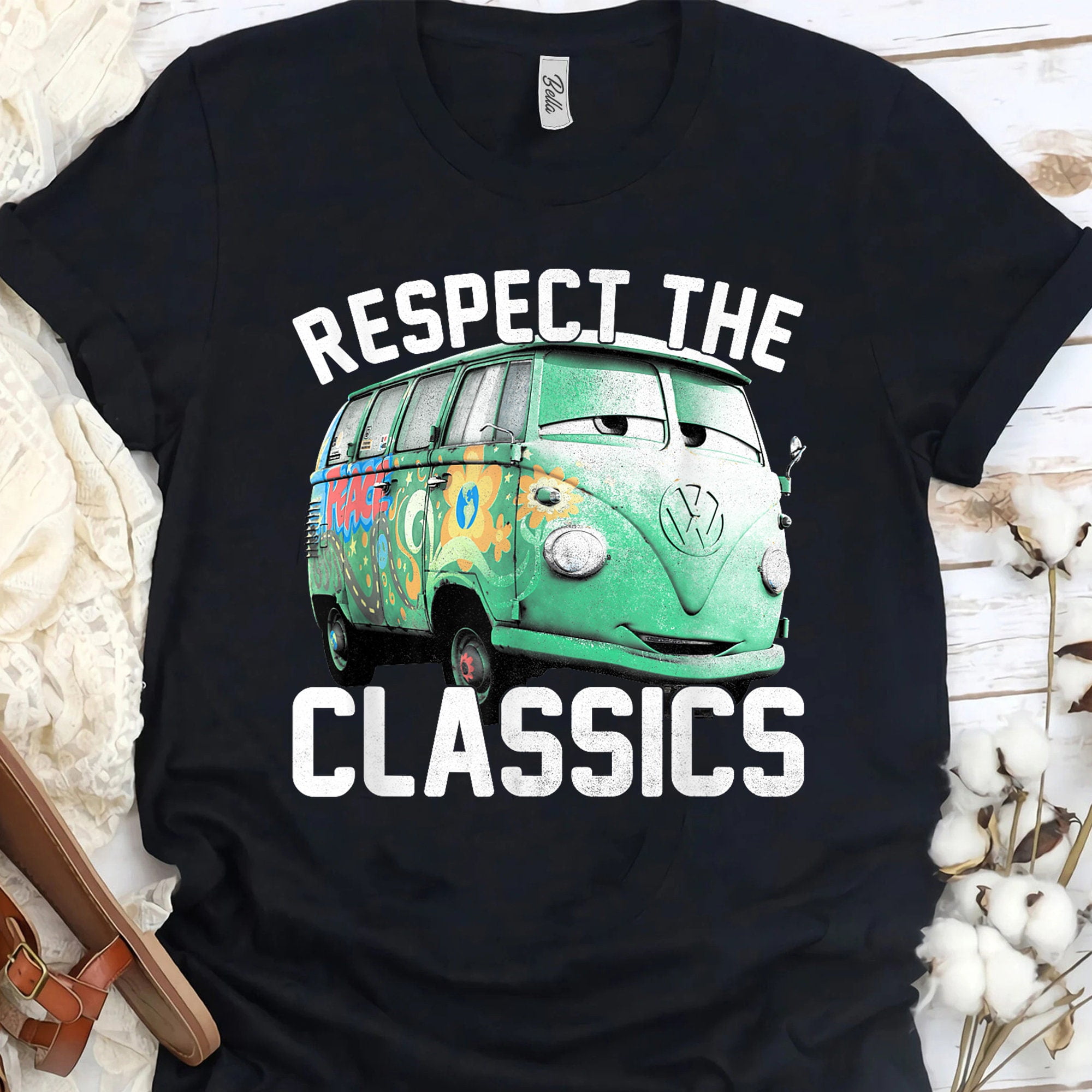 Disney Pixar Cars 2 Fillmore Respect The Classics Vintage T-Shirt Pixar ...