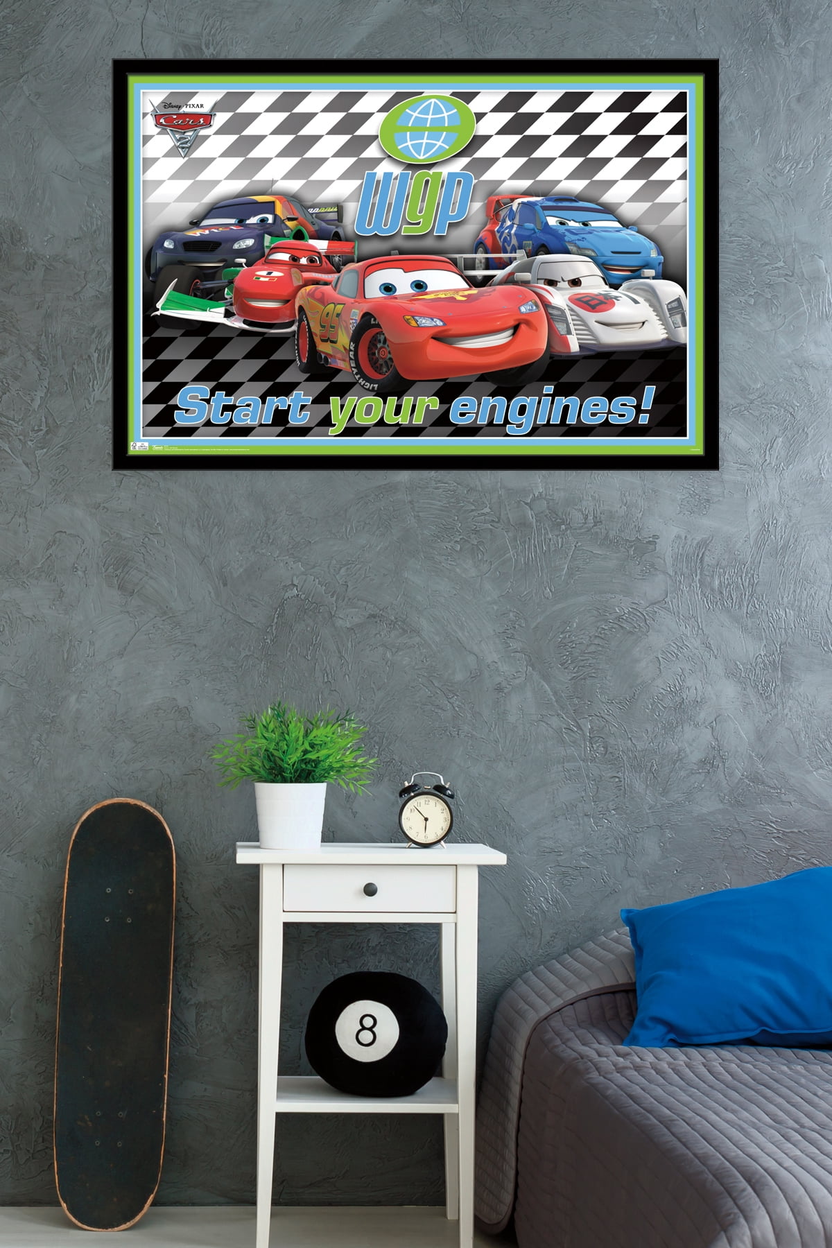 Disney Pixar Cars 2 - International Racers Wall Poster, 22.375" x 34 ...