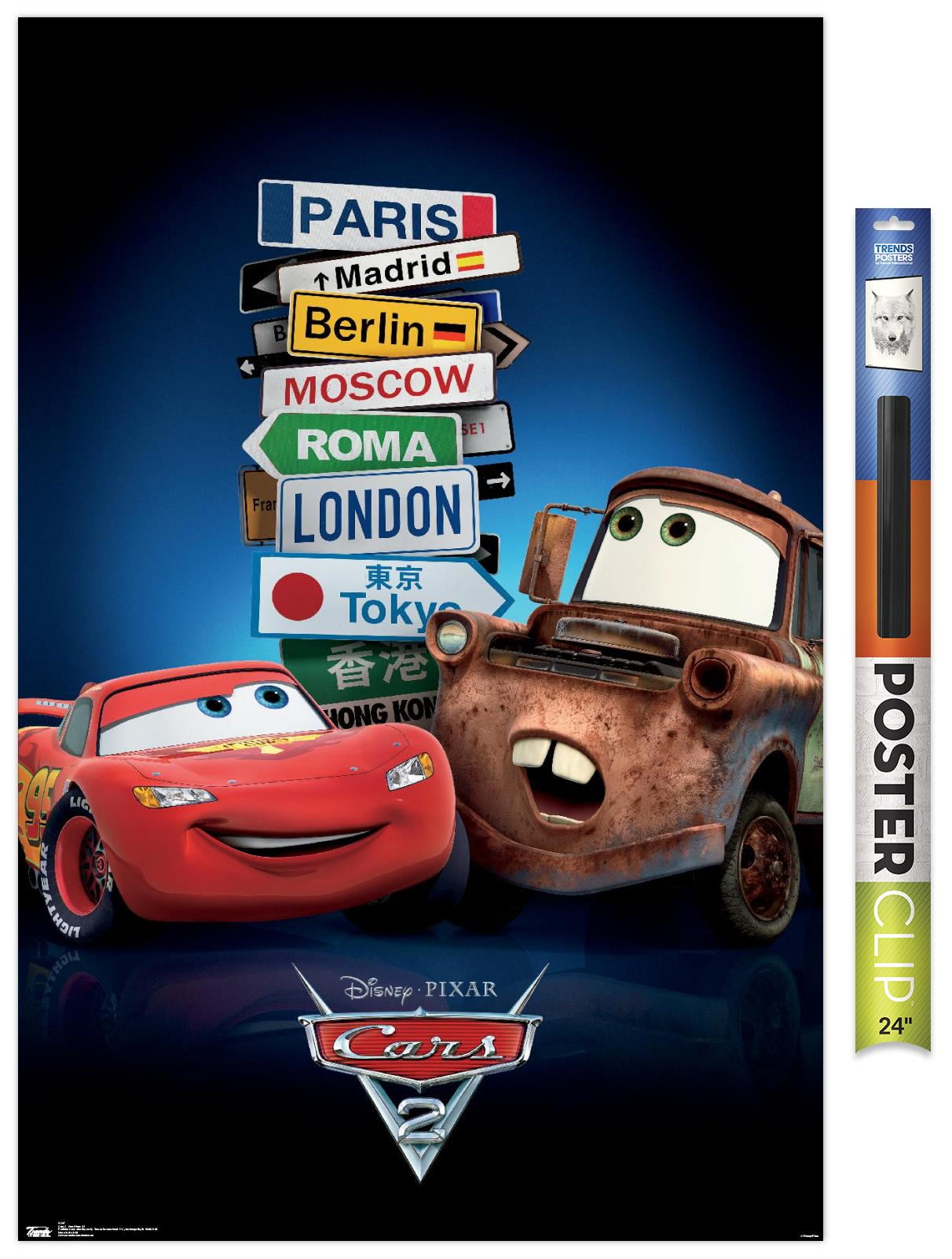 Disney Pixar Cars 2 - One Sheet Wall Poster, 22.375" x 34" - Walmart.com