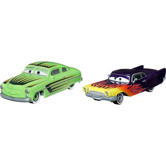 Disney Pixar Cars 2-Pack Collection, 1:55 Scale Die-Cast Vehicles ...