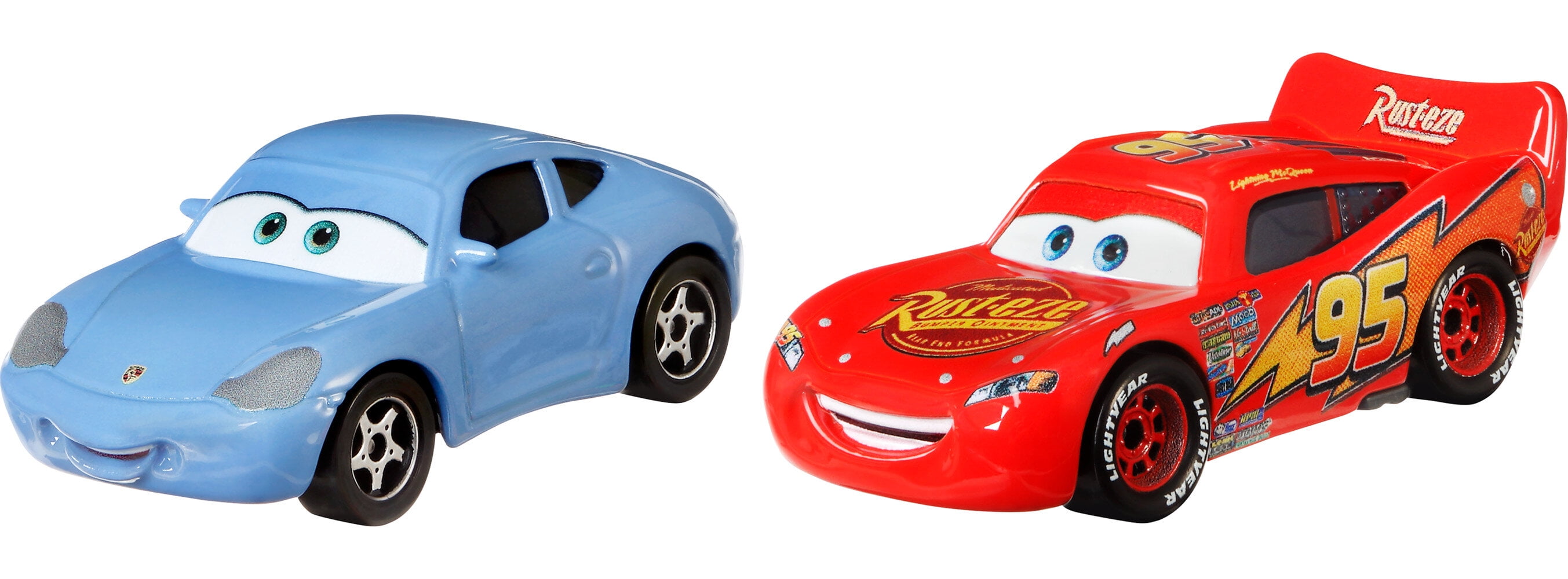 Disney Pixar Cars 2-Pack Collection, 1:55 Scale Die-Cast Vehicles - Walmart.com