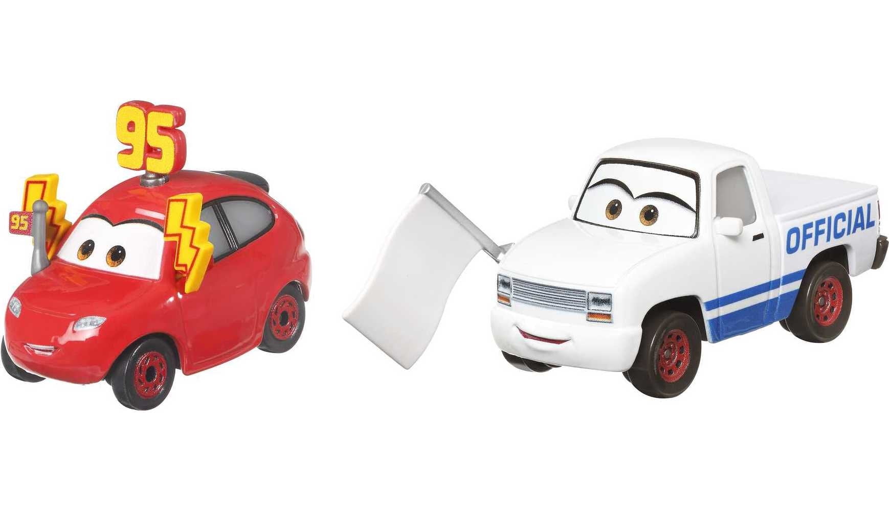 Disney Pixar Cars 2-Pack Collection, 1:55 Scale Die-Cast Vehicles ...