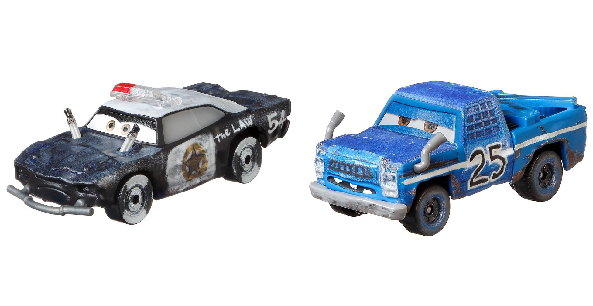 Disney Pixar Cars 2-Pack, Fan Favorites Race Team Mater and Pit Crew ...