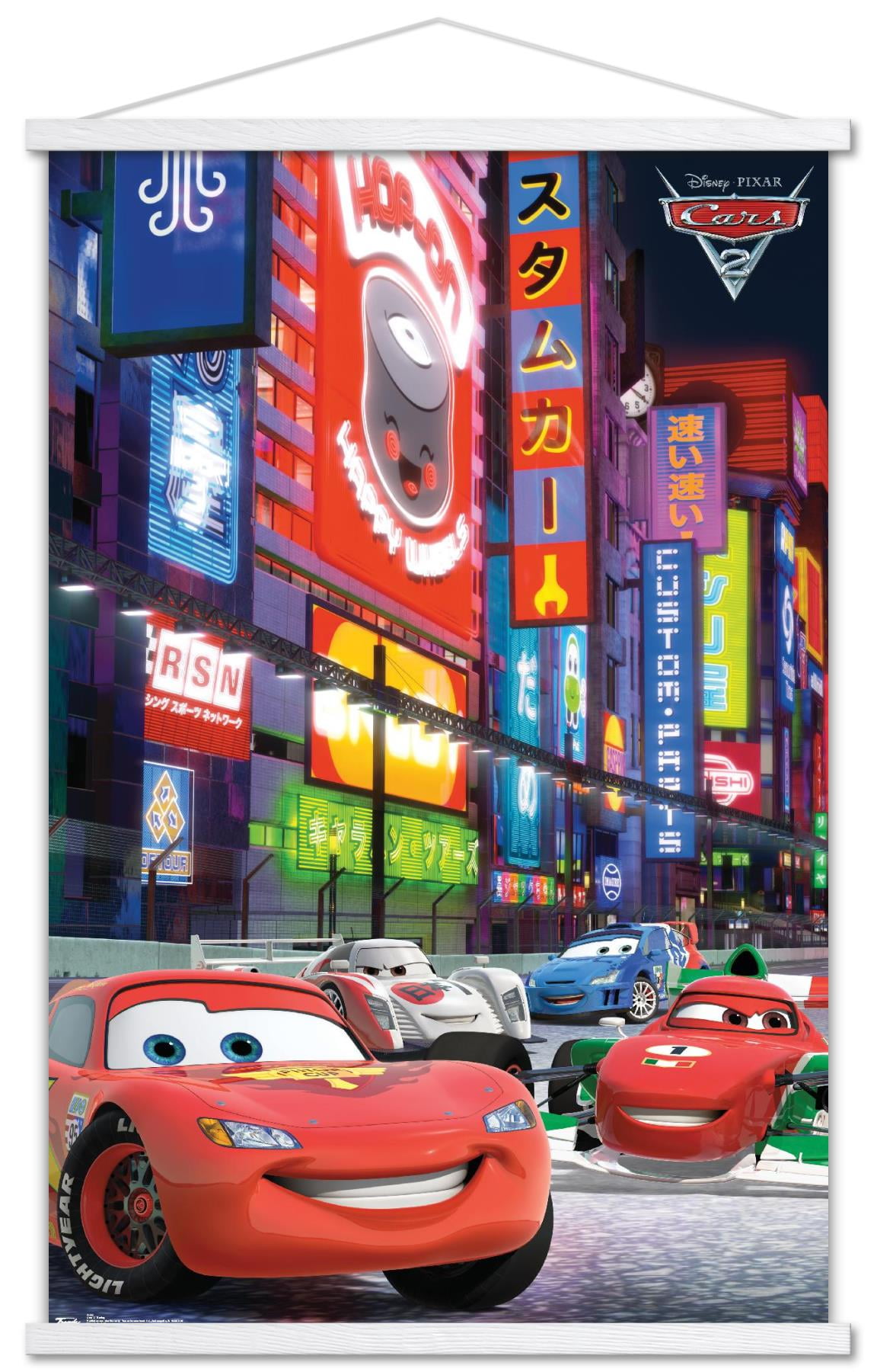 Pixar Cars 2 Poster