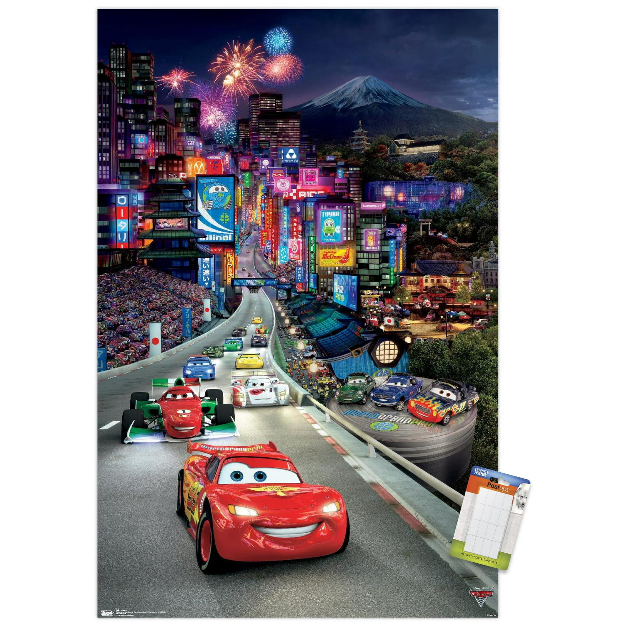 Official Cars 2 Movie Poster