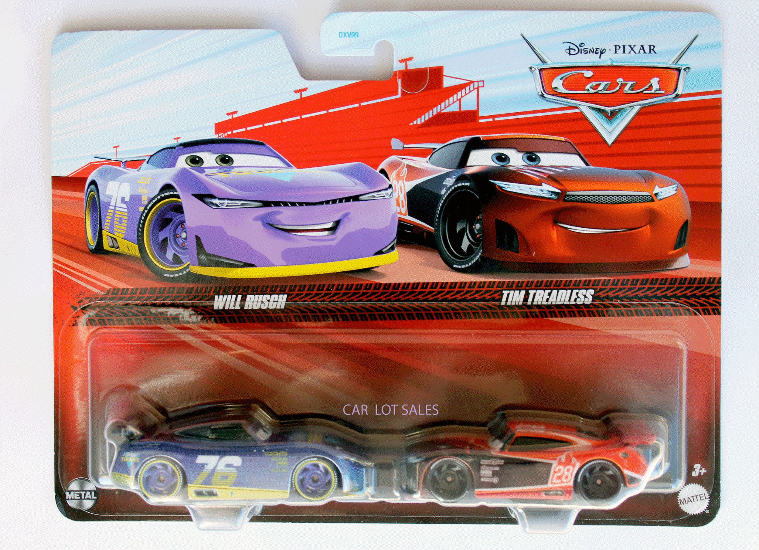 Disney Pixar Cars 2024 2 Pack Will Rusch and Tim - Walmart.com