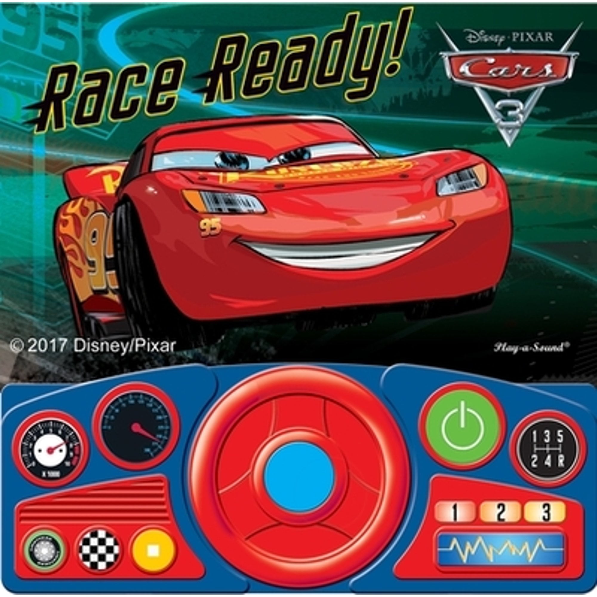 Pre-Owned Pixar - Cars 3 Steering Wheel Sound Book - Race Ready! - PI ...