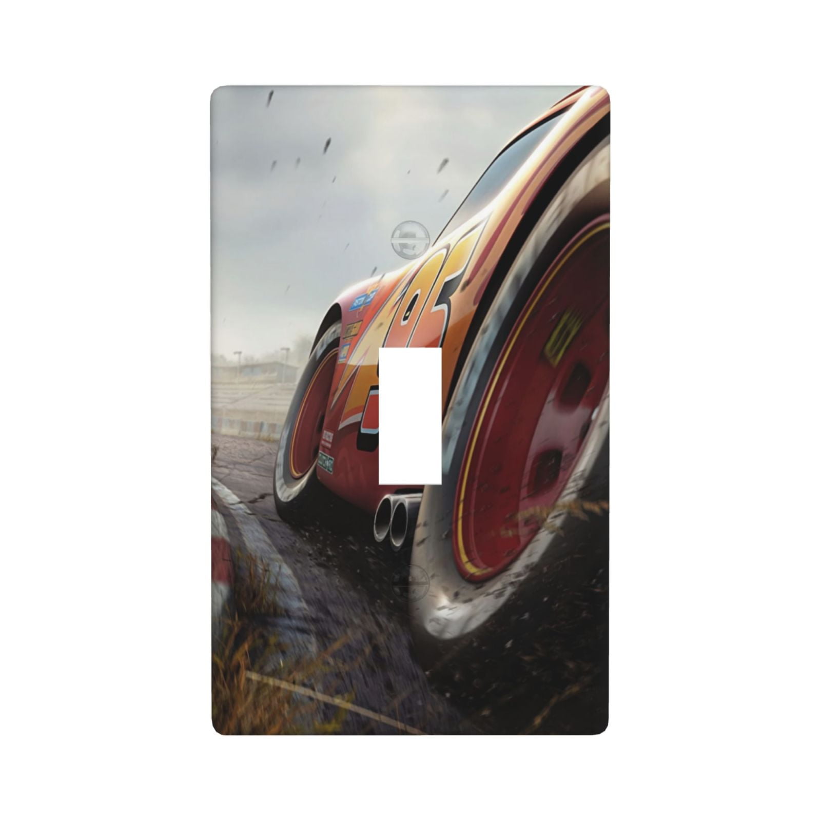Disney Pixar Cars Anime Light Switch Cover Plates, Single Lever Wall ...