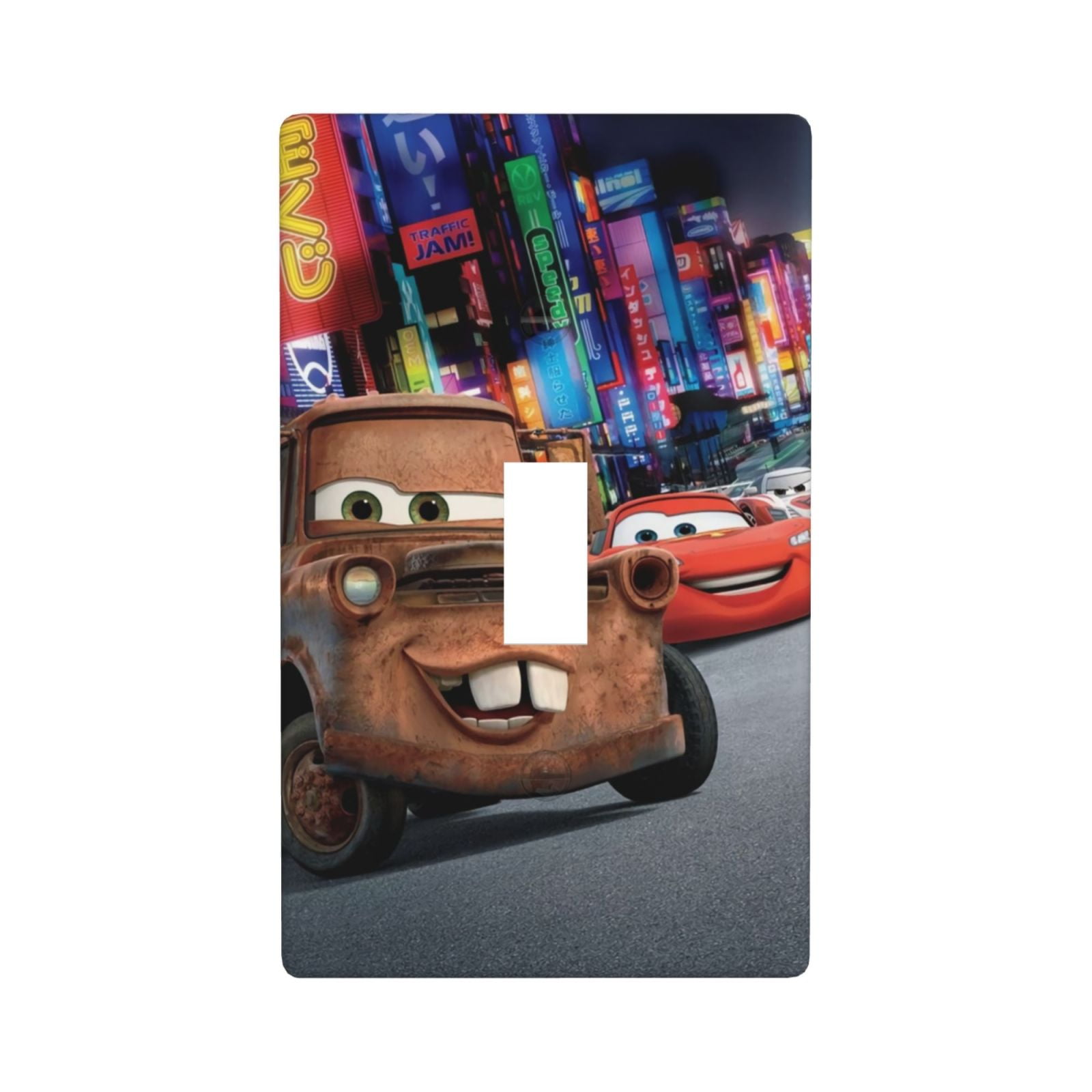 Disney Pixar Cars Anime Light Switch Cover Plates, Single Lever Wall ...