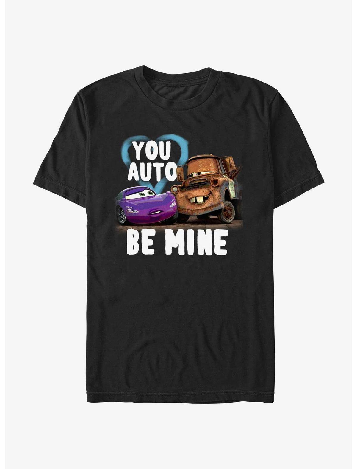 Disney Pixar Cars Auto Be Mine T-Shirt - Walmart.com