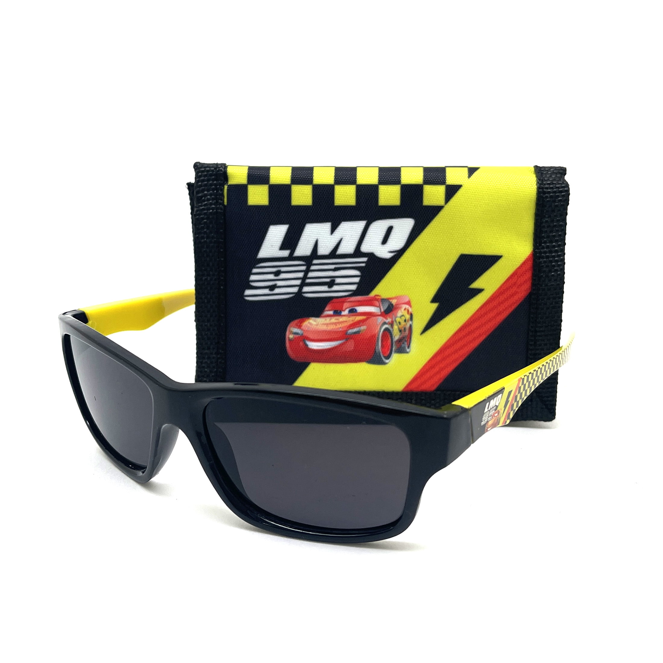 Brandclub - Disney Pixar Cars Kid's Wrap Sunglasses and Wallet 2-Piece ...
