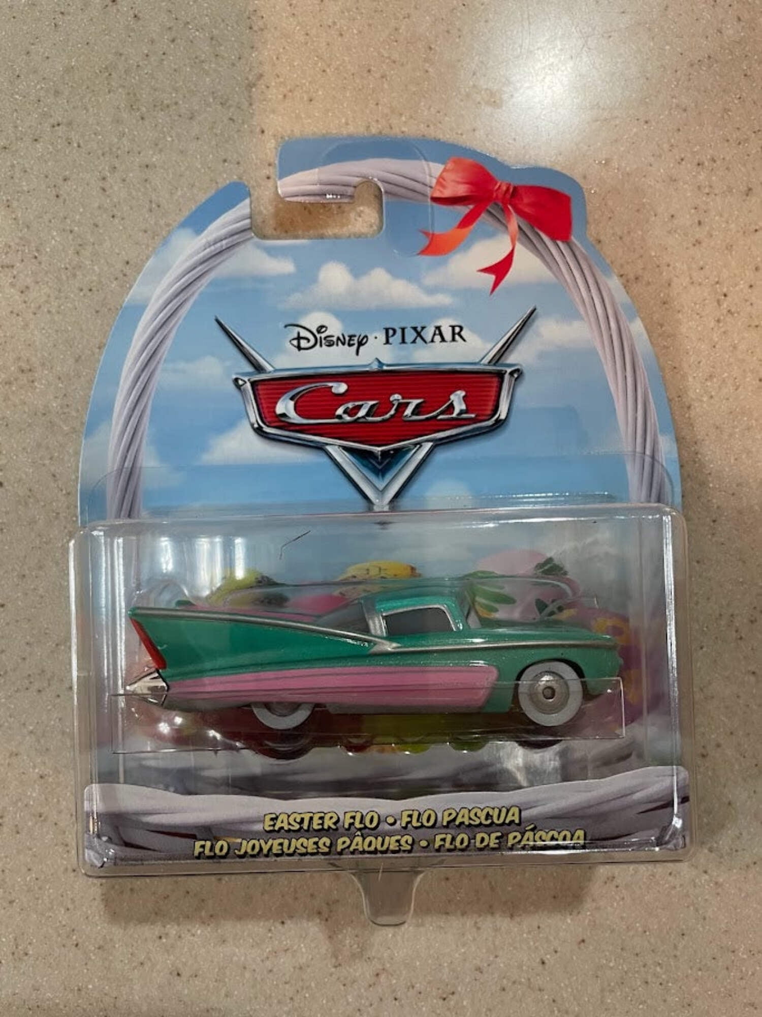 Disney Pixar 2024 Cars Easter FLO, 1:55 Scale Diecast Toy Figure ...