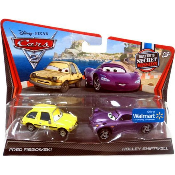 Disney / Pixar Cars Cars 2 Fred Fisbowski & Holley Shiftwell Diecast ...