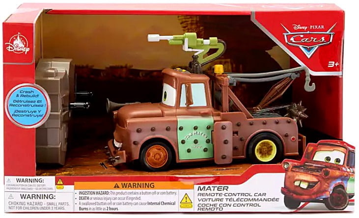 Disney / Pixar Cars Cars 3 Mater R/C Remote Control Car (2.4 gHz ...