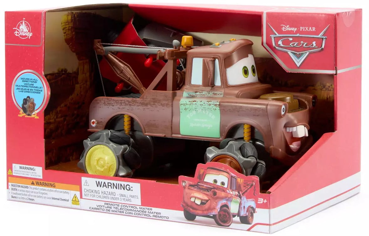 Disney / Pixar Cars Cars Tow Mater R/C Radio Control Car (Light-Up ...