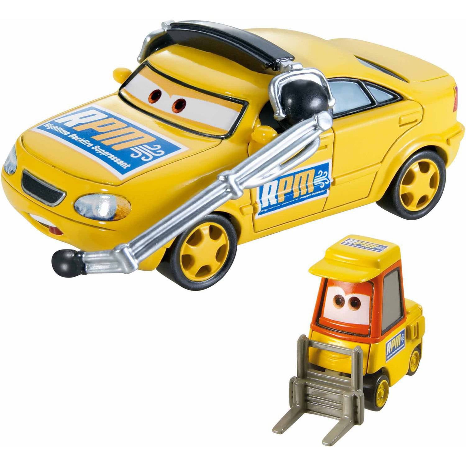 Disney/Pixar Cars Character Car 2-Pack Chef RPM and Petrol Pulaski ...