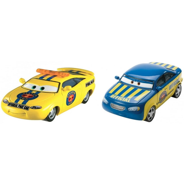 Disney Pixar Cars Charlie Checker & Race Official Tom Car Vehicle ...