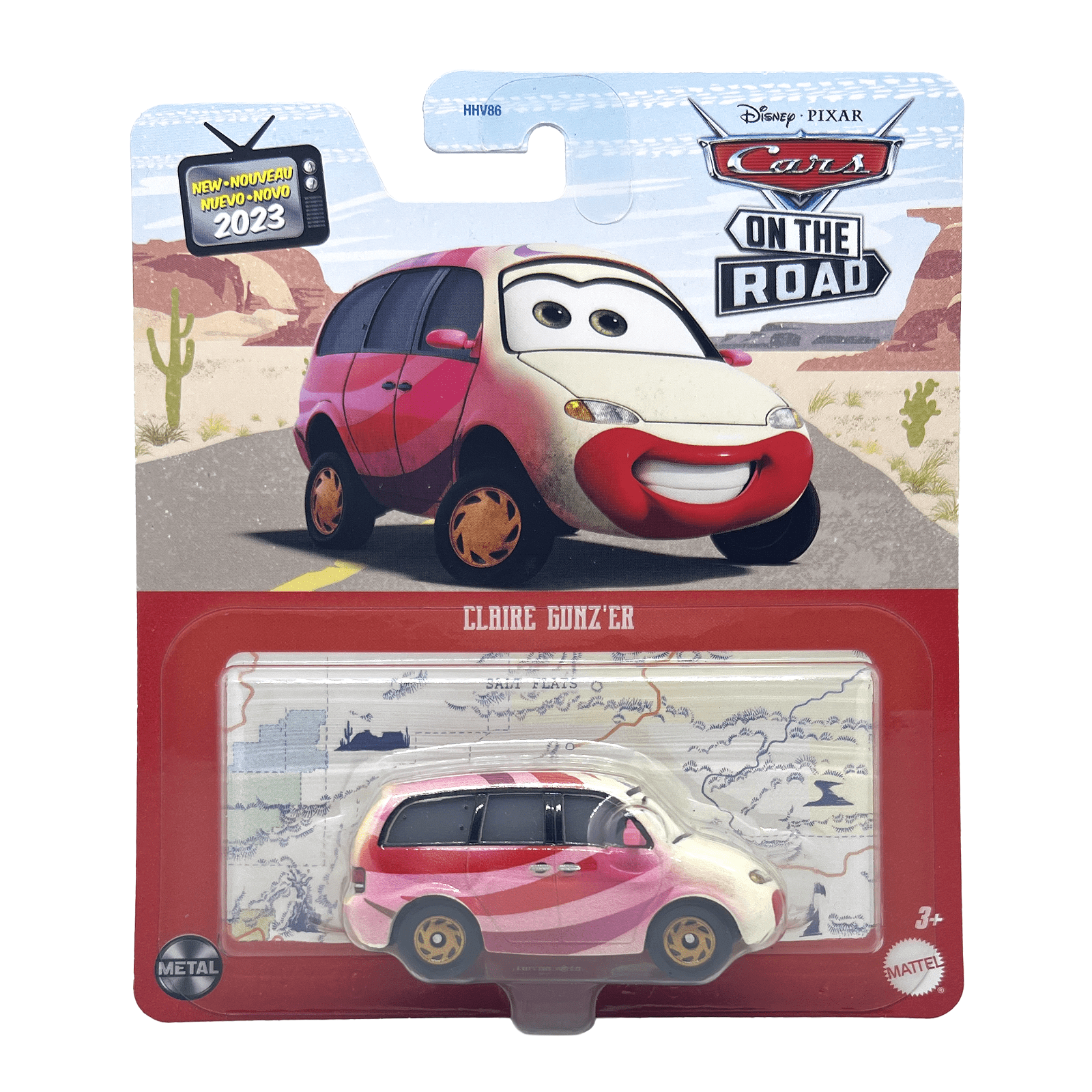Disney Pixar Cars Claire Gunz'er 1:55 Scale Die-Cast Play Vehicle ...