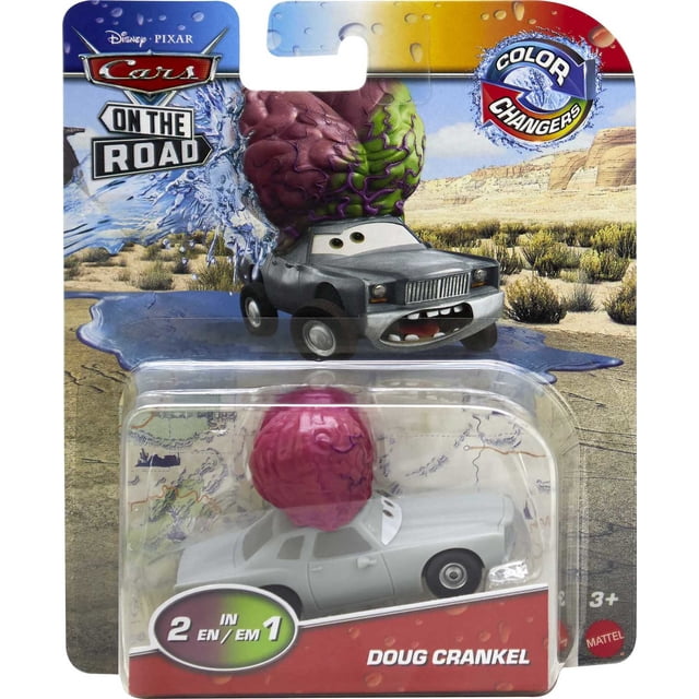 Disney Pixar Cars Color Changers Doug Crankel Toy Car in 1:55 Scale ...