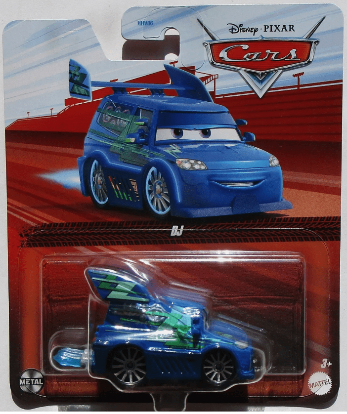 Disney Pixar Cars DJ with Flames 1:55 Scale Diecast - Walmart.com