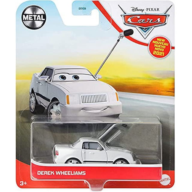 Disney Pixar Cars Derek Wheeliams - Metal Series - Walmart.com