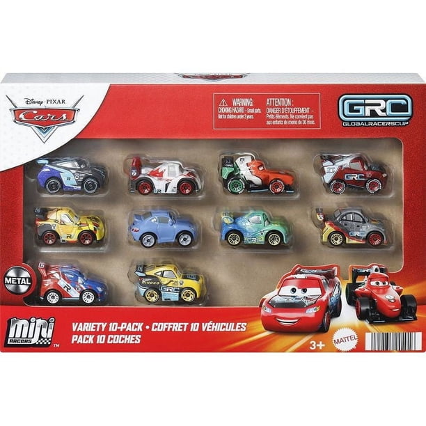 Disney / Pixar Cars Die Cast Mini Racers VARIETY 10-Pack (2024 ...