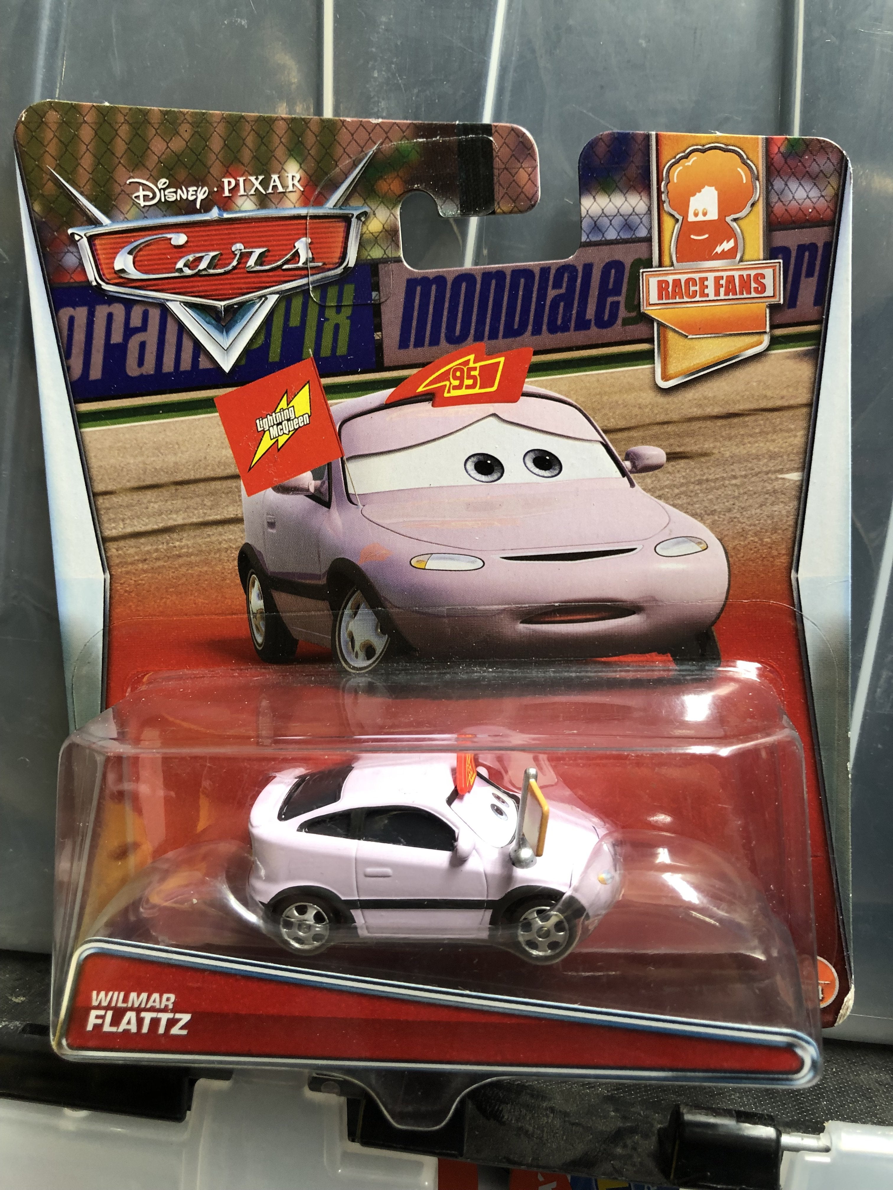 Disney Pixar Cars Diecast 1:55 Wilmar Flattz Car Toy for Racing and ...