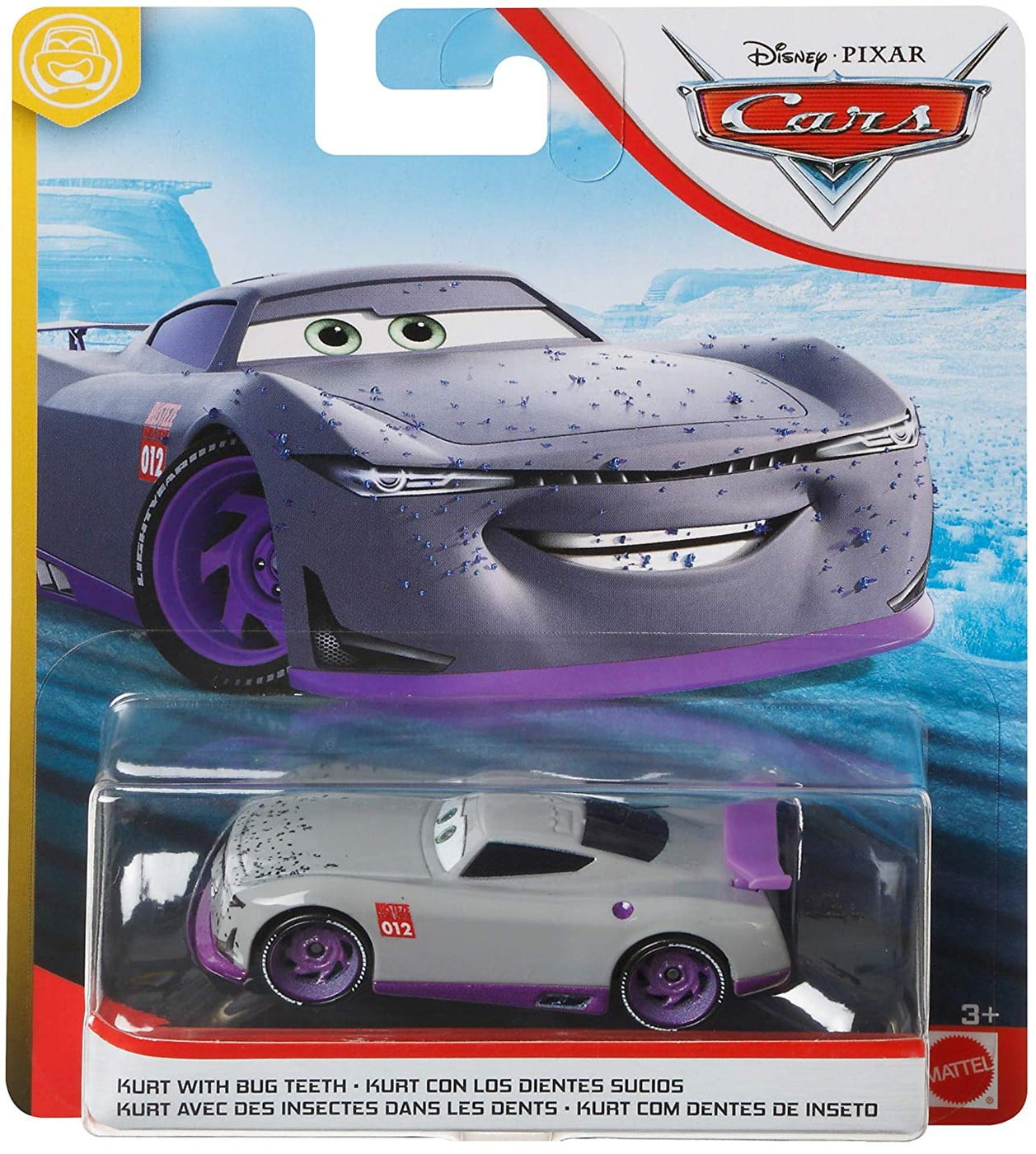Disney/Pixar Cars Kurt with Bug Teeth Diecast for Playgrounds - Walmart ...