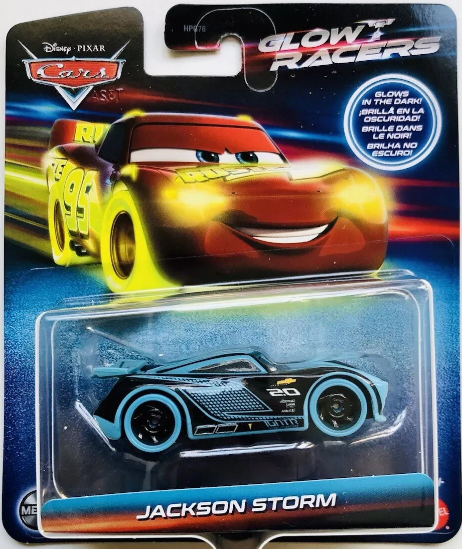 Disney Pixar Cars GLOW JACKSON STORM Racers - Walmart.com
