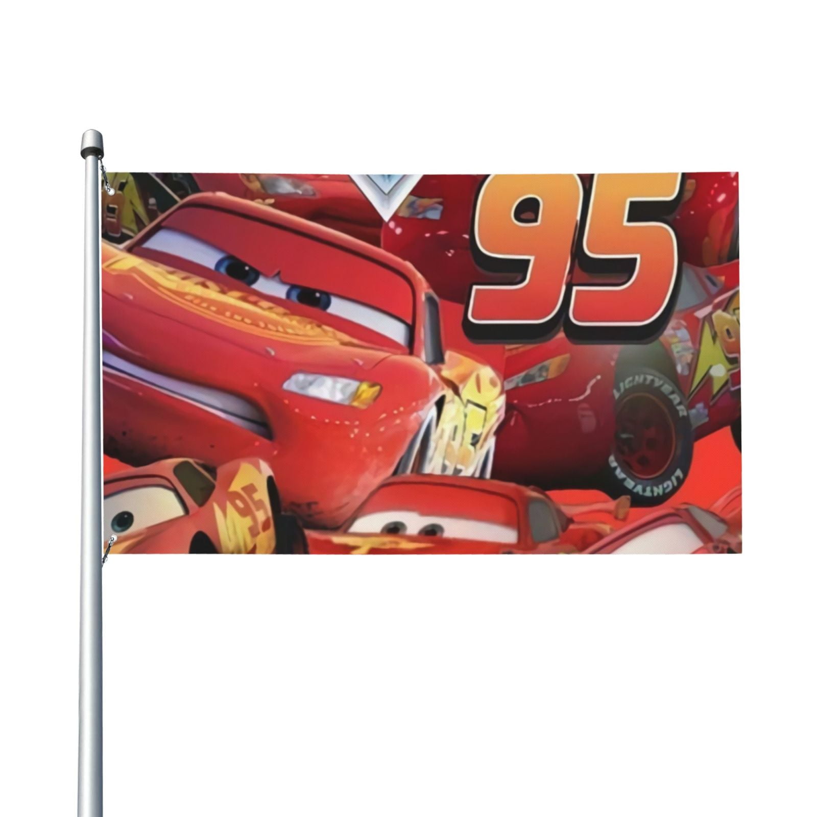 Disney Pixar Cars Garden Flag 3x5 Feet Indoor Decoration Flag Outdoor ...