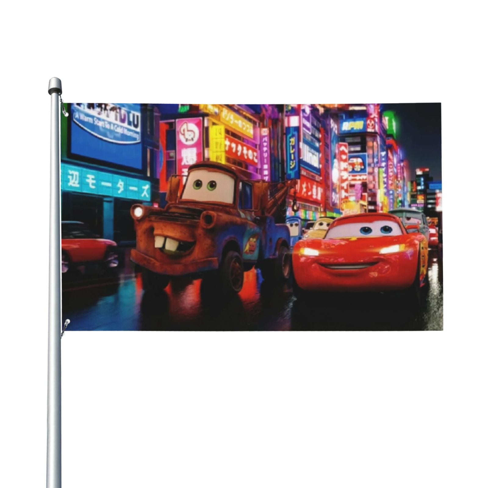 Disney Pixar Cars Garden Flag 3x5 Feet Indoor Decoration Flag Outdoor ...