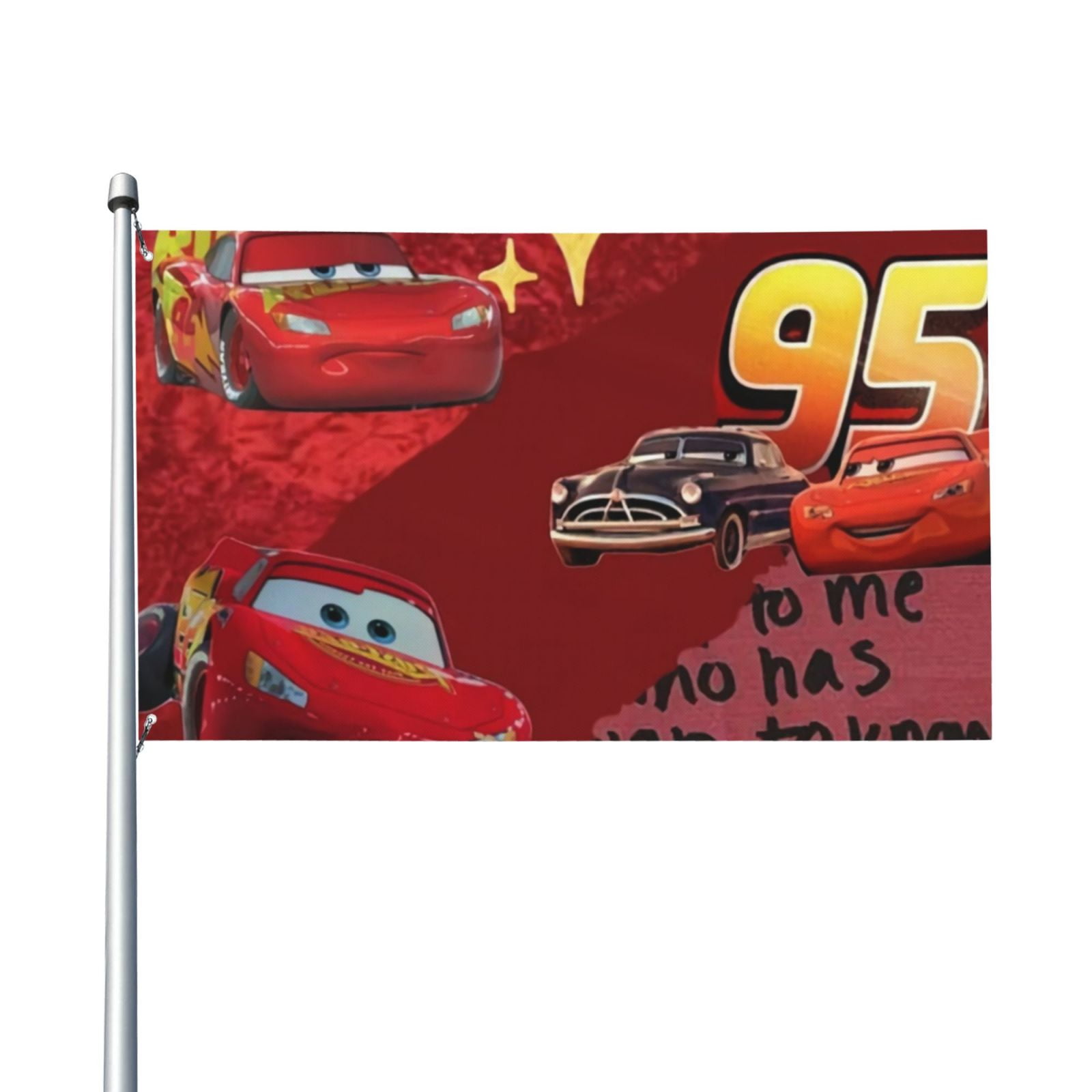 Disney Pixar Cars Garden Flag 3x5 Feet Indoor Decoration Flag Outdoor ...