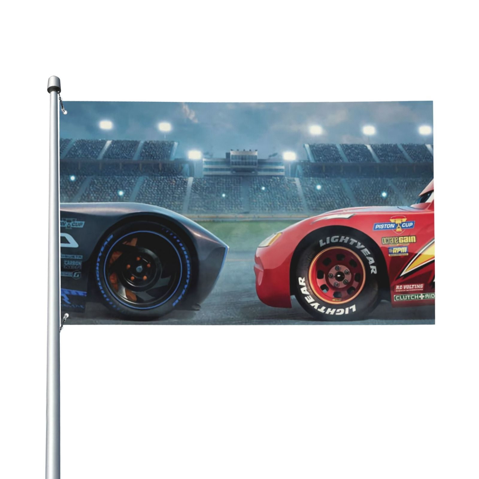 Disney Pixar Cars Garden Flag 3x5 Feet Indoor Decoration Flag Outdoor ...