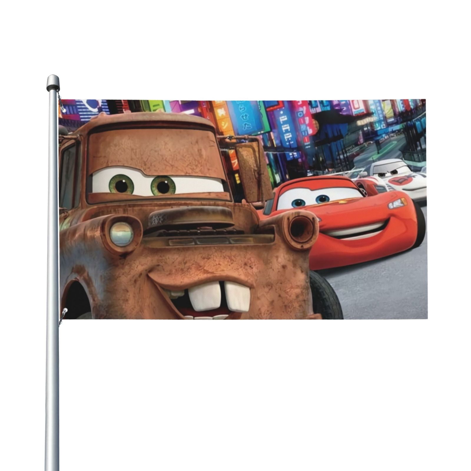 Disney Pixar Cars Garden Flag 3x5 Feet Indoor Decoration Flag Outdoor ...