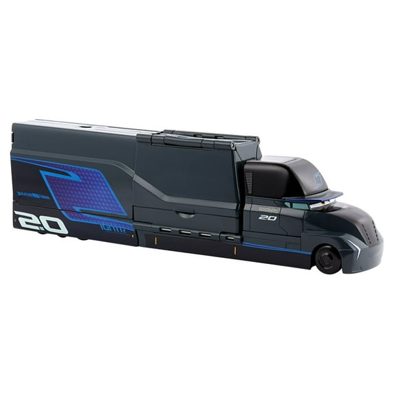 Disney Pixar Cars 3 Jackson Storm Race Ready Transporter, Mini Racecar ...