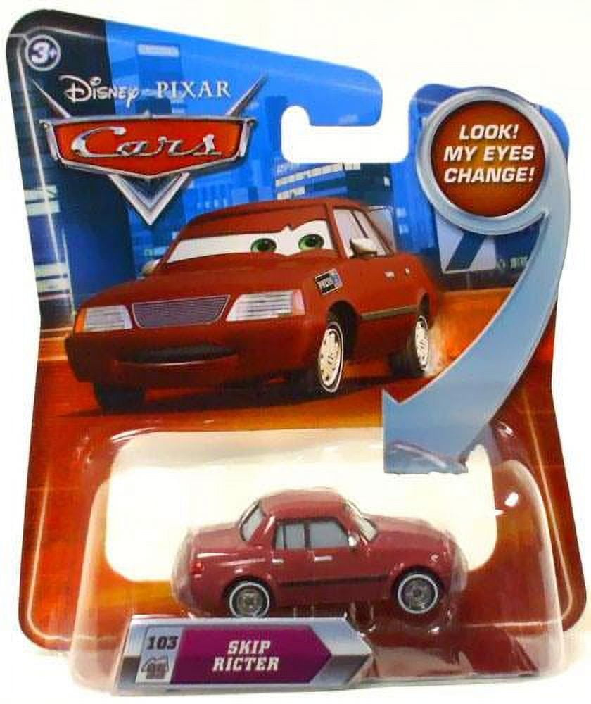 Disney Pixar Cars Lenticular Eyes Series 2 Skip Ricter Die Cast Toy Car ...