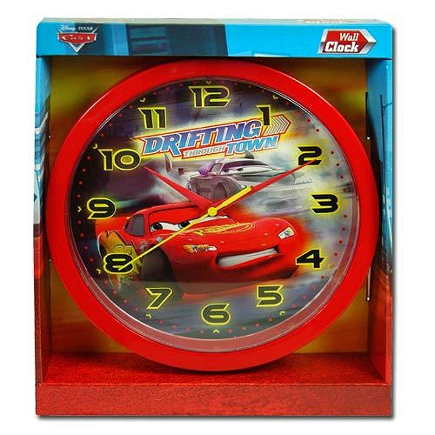 Disney Pixar Cars Lightning McQueen "Drifting Through Town" Plastic ...