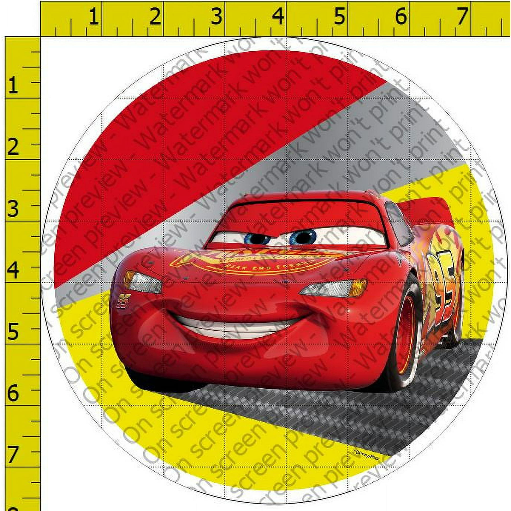 Cars 2 Cake Toppers