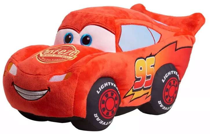 Disney / Pixar Cars Lightning McQueen Plush - Walmart.com