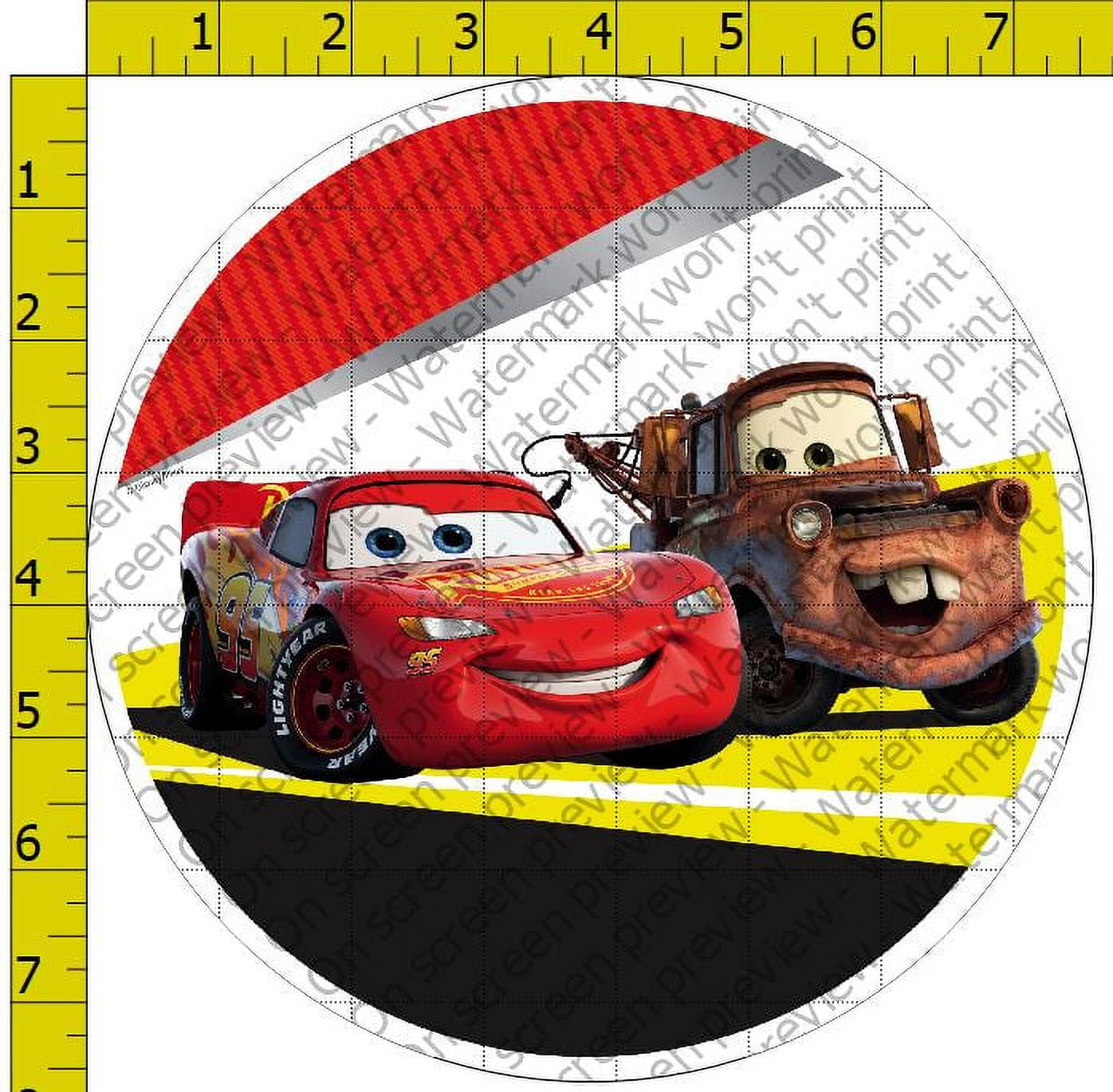 Disney Cars Lightning Mcqueen Cake