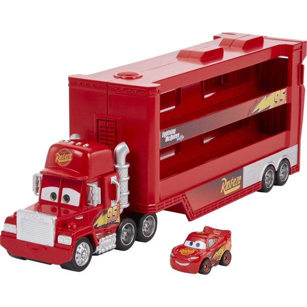 Disney Pixar Cars Mack Mini Racers Hauler - Walmart Business Supplies